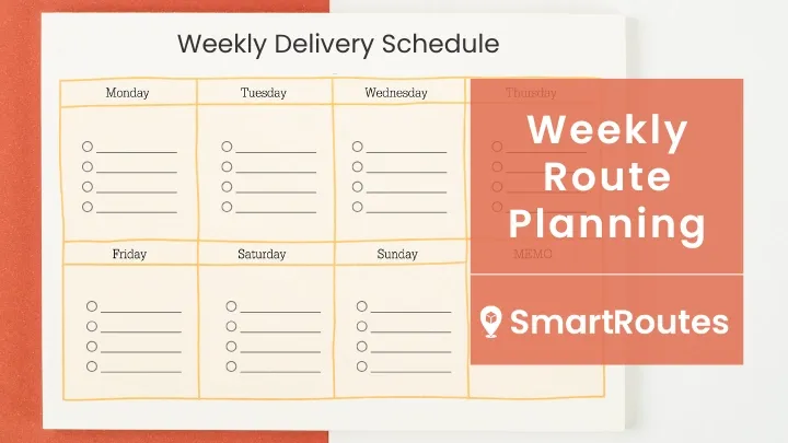 Weekly Route Planning | SmartRoutes