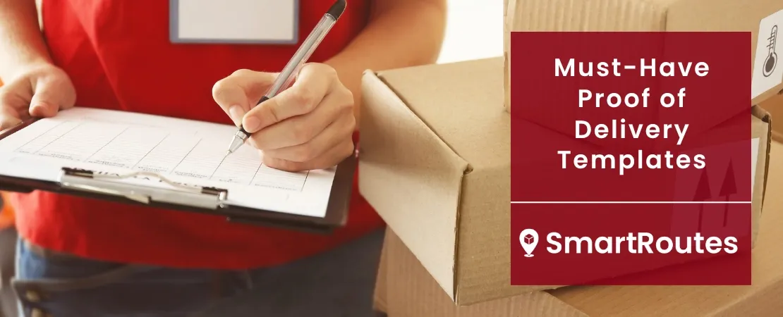 Proof Of Delivery Form Template Proof Of Delivery Form | Free Template